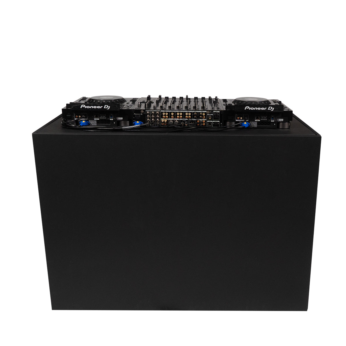 Black DJ Booth Hire | Sova Audio – Sova Audio